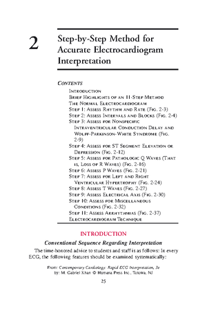 Ecg - 2 25 Step-by-Step Method for Accurate Electrocardiogram ...