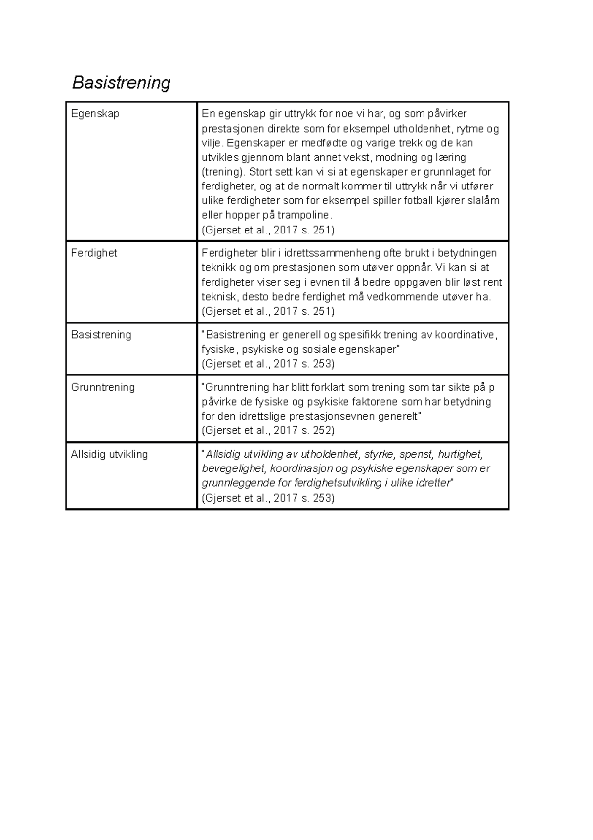 Basistrening-2 - nxs - Basistrening Egenskap En egenskap gir uttrykk ...