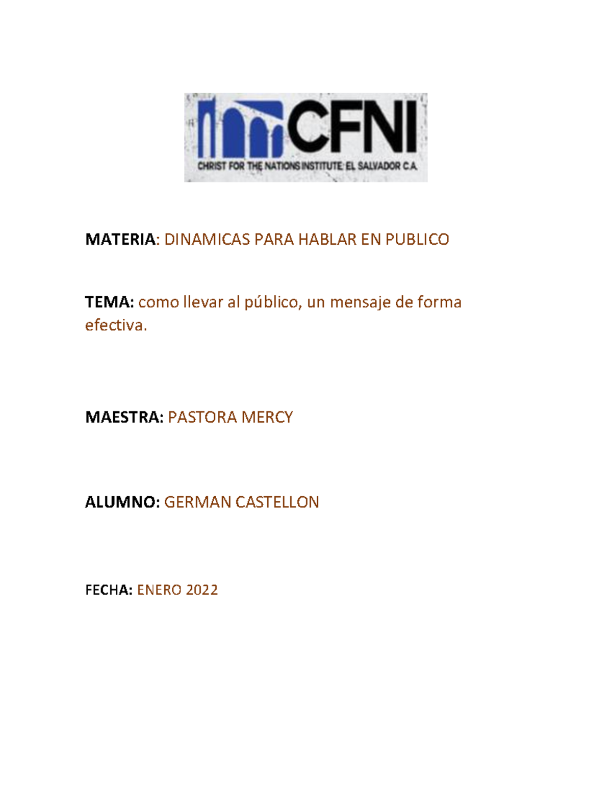 Como Llevar Mensaje Efectivo Al Publico MATERIA DINAMICAS PARA como-llevar-mensaje-efectivo-al-publico-materia-dinamicas-para
