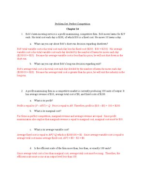 Assignment 1 - Ruchika Rungta - The phenomenon of scarcity stems from ...