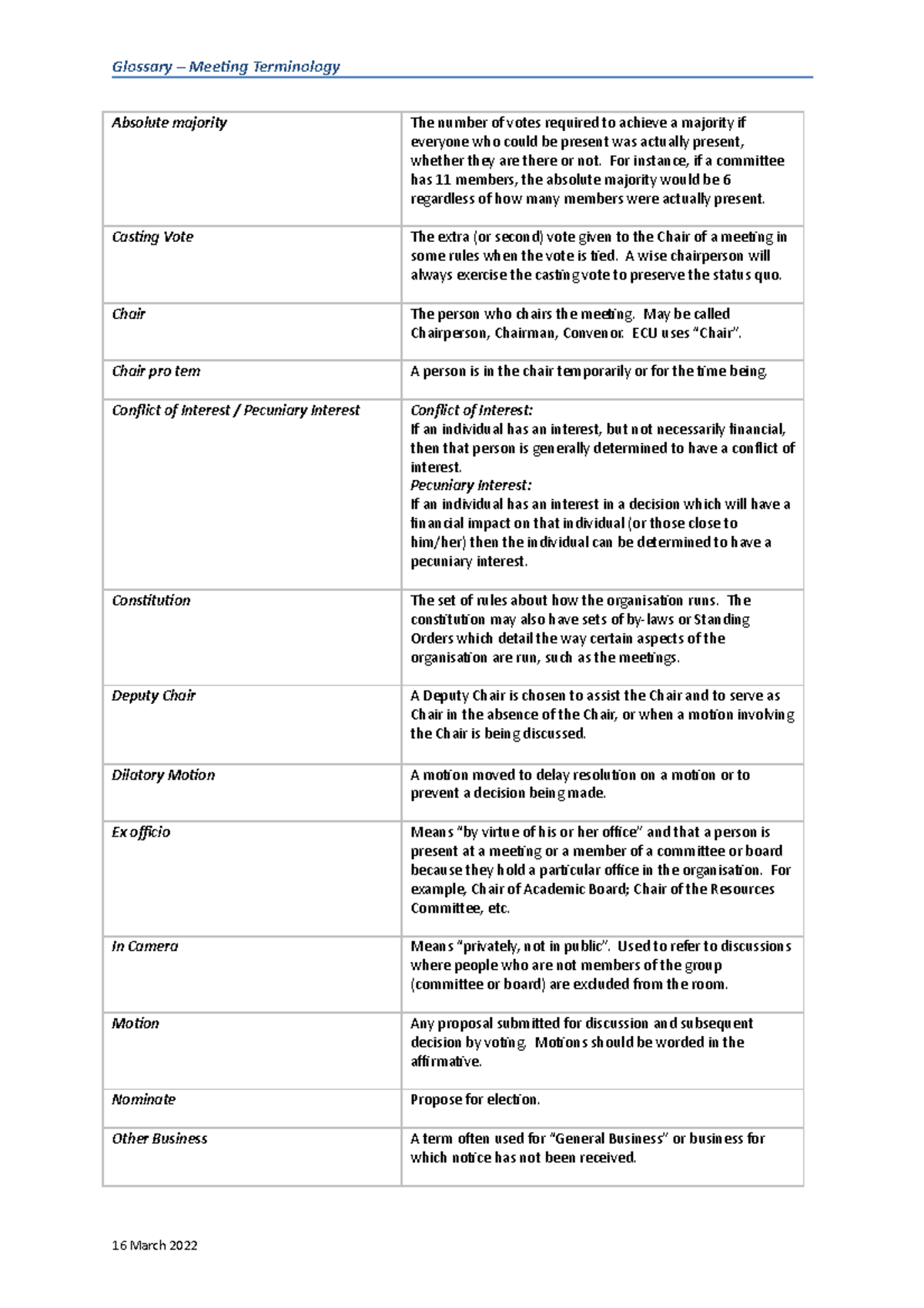 Glossary-Meeting-Terminology 24Sept2014 - Glossary – Meeting ...