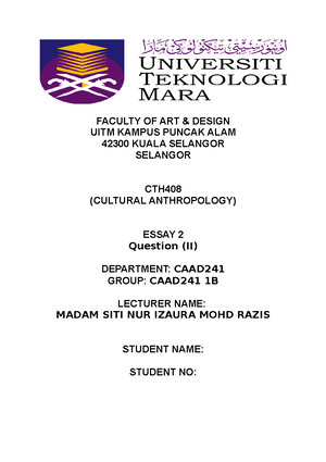 graphic design research - COLLEGE OF CREATIVE ARTS UITM PUNCAK ALAM ...