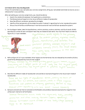 LS7C 1A Cell Communication & Development Reading Guide - Name - Studocu