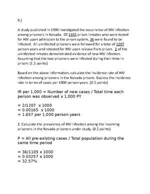 HSCI 4110 - Midterm Notes - MIDTERM NOTES PRINCIPLES OF EPIDEMIOLOGY ...