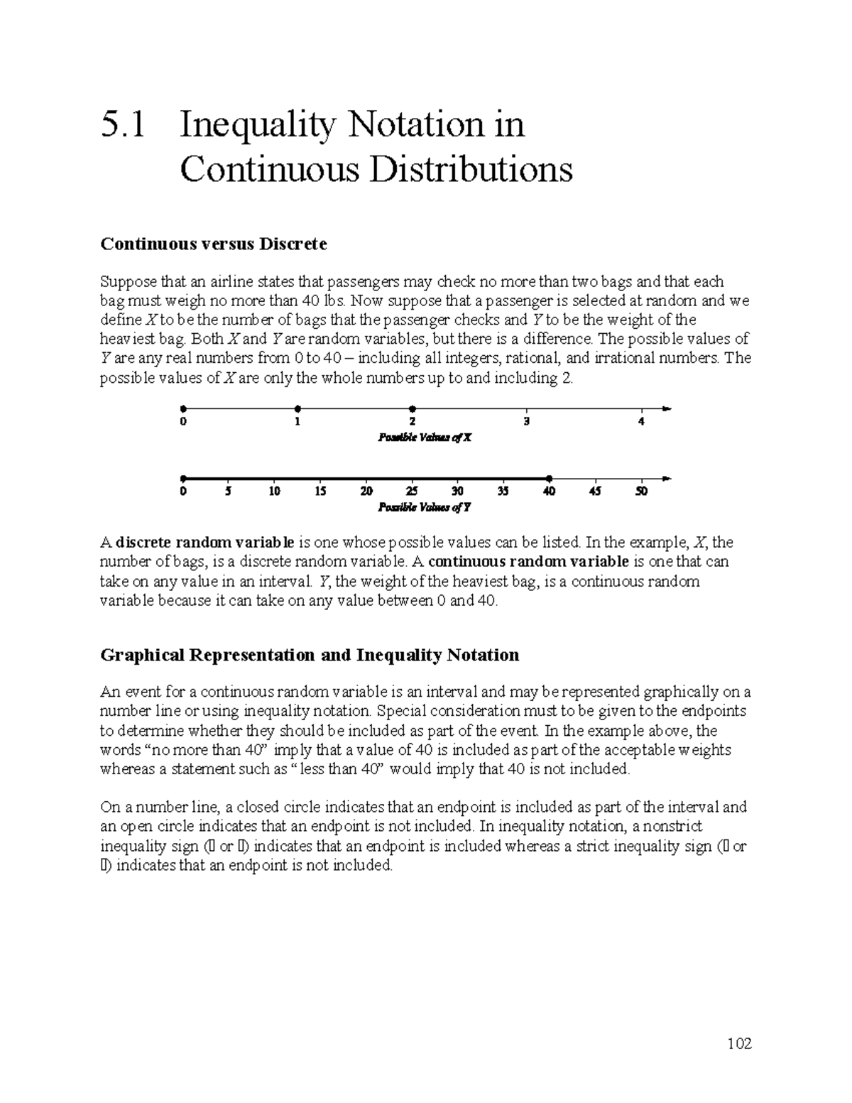 Statistics Corequisite Workbook - 5 Inequality Notation in Continuous ...