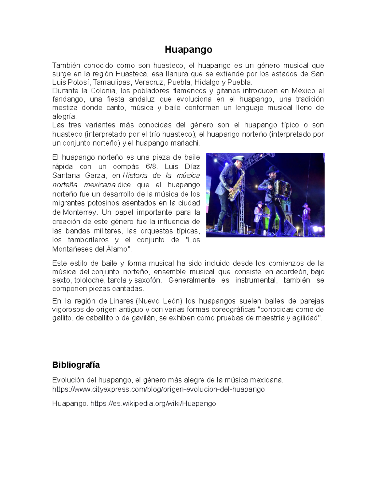 Huapango - ... - Huapango También conocido como son huasteco, el ...