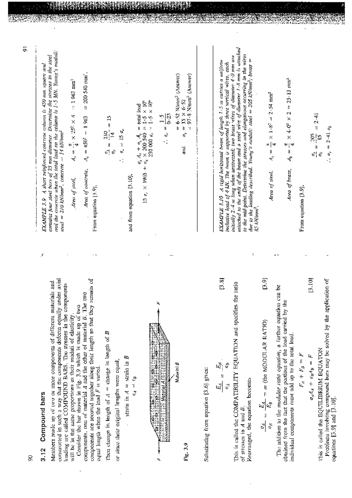 Compound bars note - Theory of structures - 91 90 3 Compound bars ...