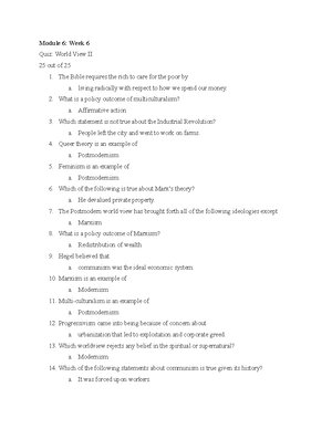 Quiz Elections and Campaigns pt. 1 - GOV - Module 8: Week 8 Quiz ...