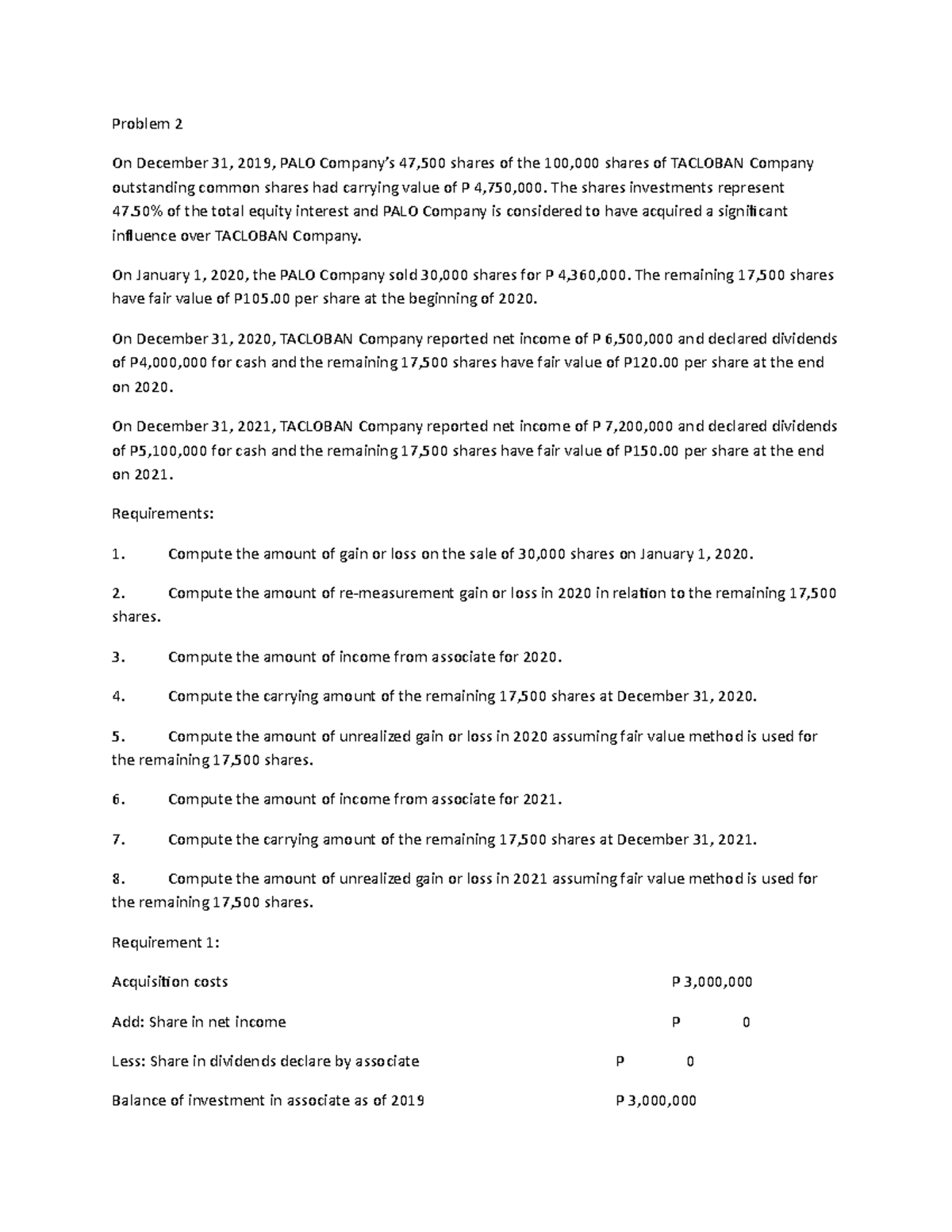 Basic accounting journal problems with solution - Problem 2 On December ...