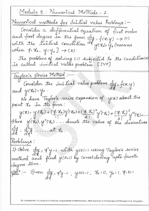 Maths module 2 - ................. - Model Question Paper – II with ...