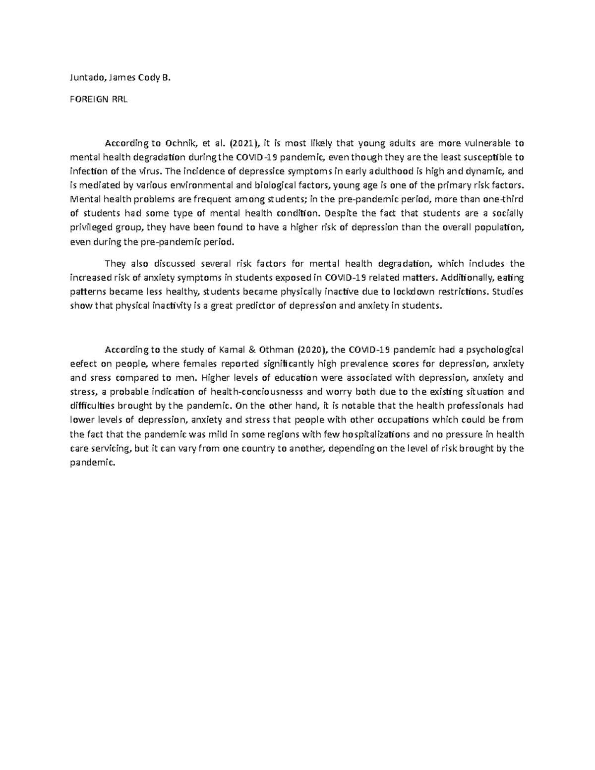 Juntado Foreign RRL - The definition of a description is a statement ...