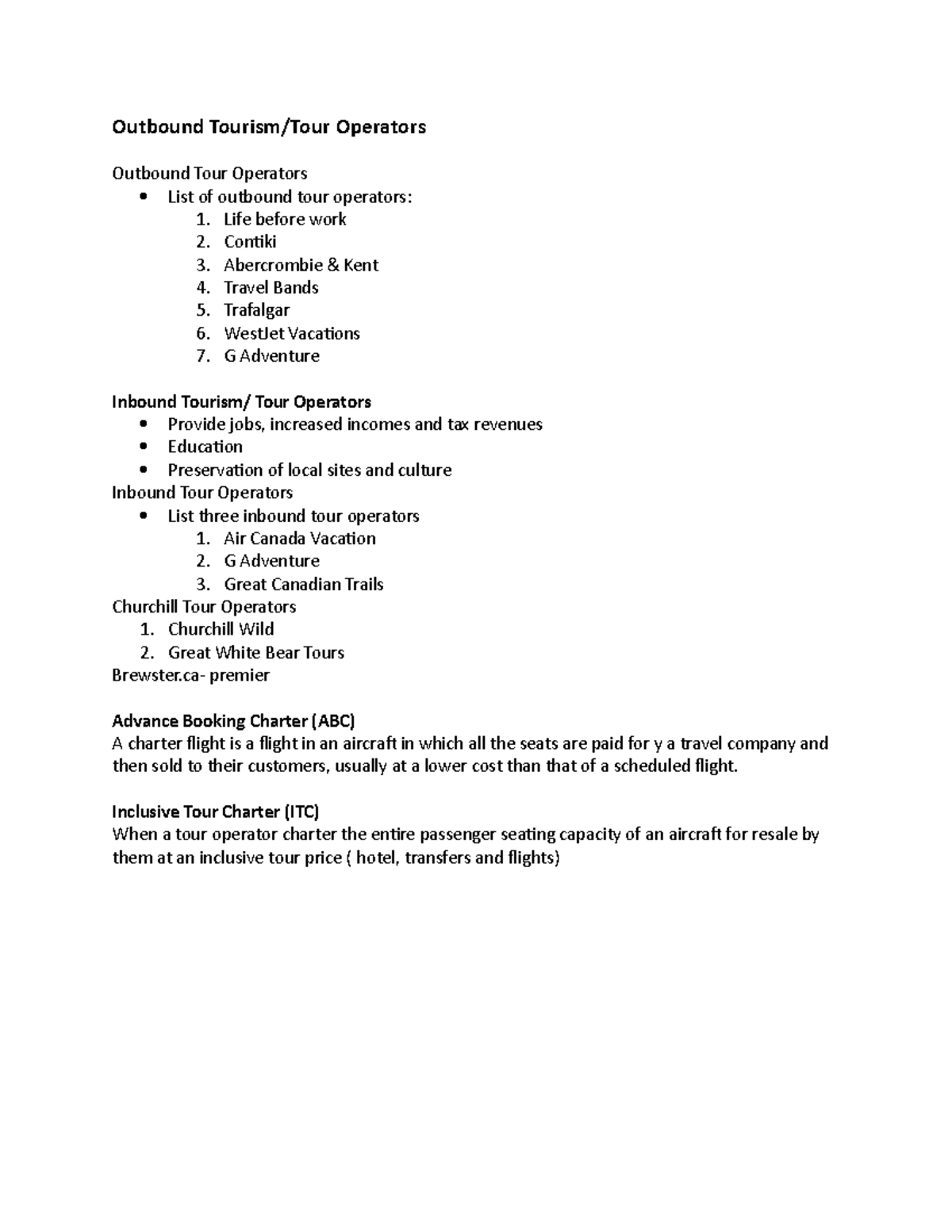 Outbound Tourism - Outbound Tourism/Tour Operators Outbound Tour ...