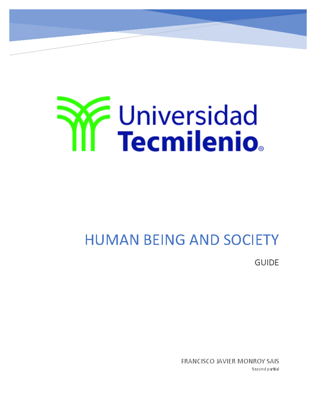 Test+Guide+HBS+Second+Partial+-+FStudents - HUMAN BEING AND SOCIETY ...