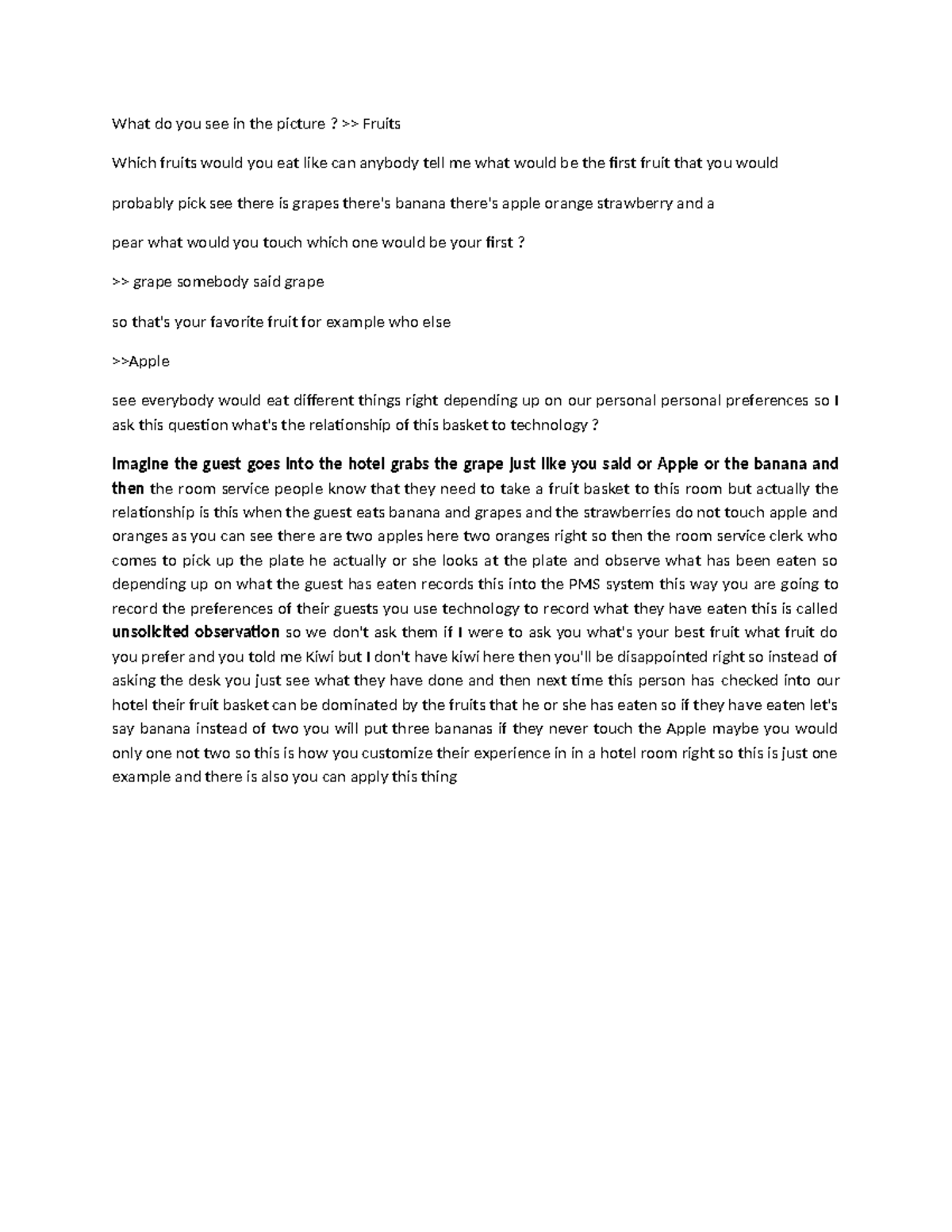 What do you see in the picture - Studocu