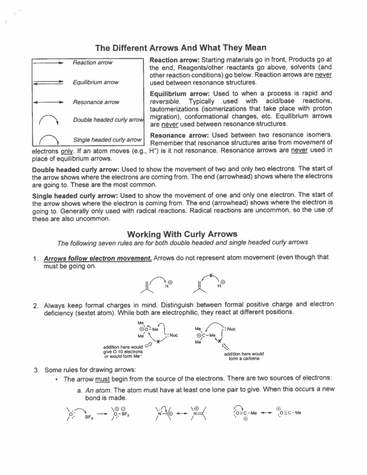 Testbank questions for exam 1 - The Different Arrows And What They Mean ...