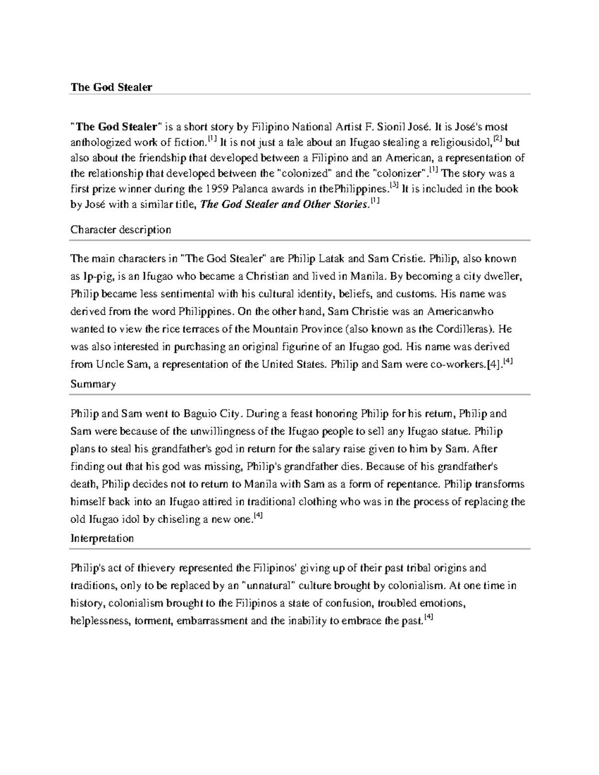 The-god-stealer compress - The God Stealer "The God Stealer" is a short ...