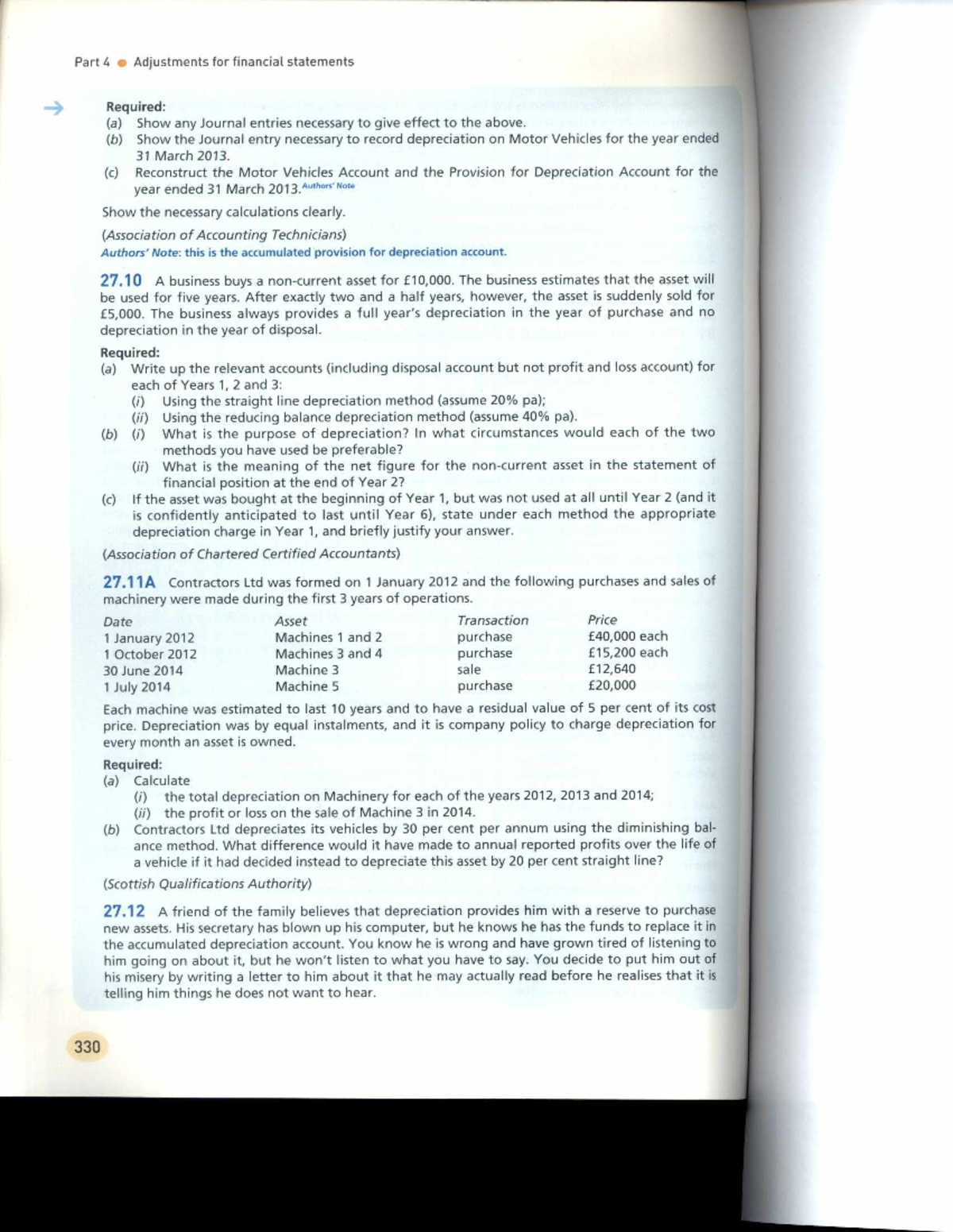 Accounting Quizs - Part 4 • Adjustments for financial statements ...