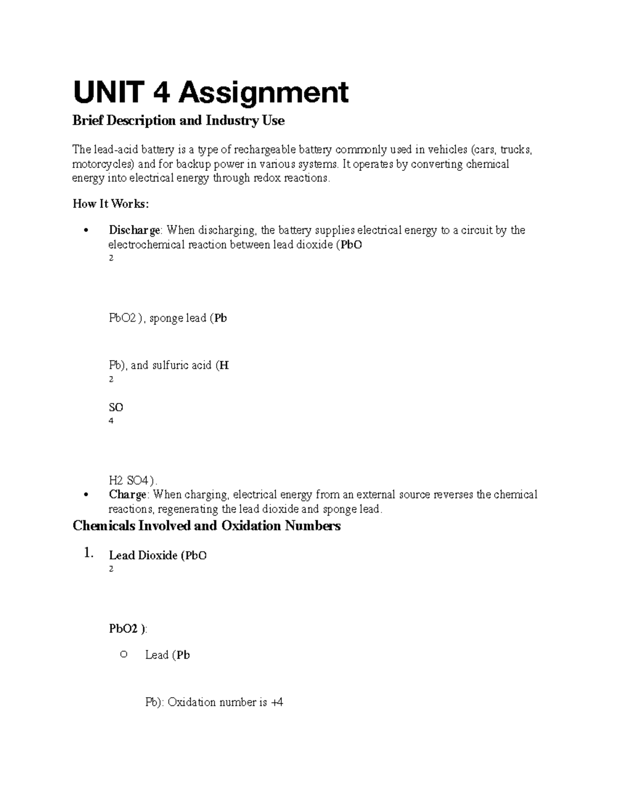 UNIT 4 assignment - Greater stuff - UNIT 4 Assignment Brief Description and Industry Use The ...