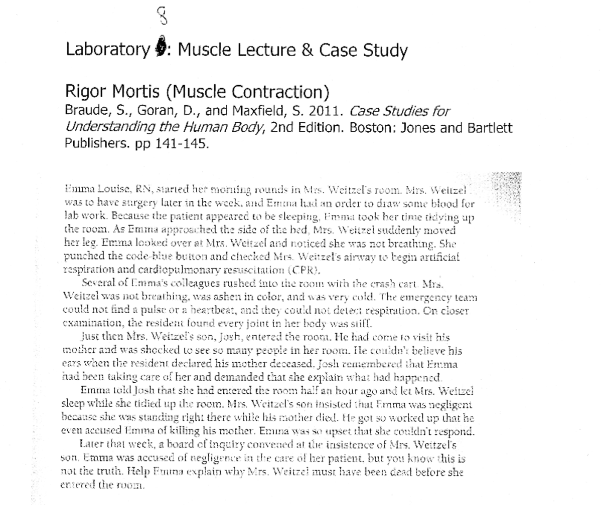 Lab 6 Case study - lalala - BIOLUA21 - NYU - Studocu