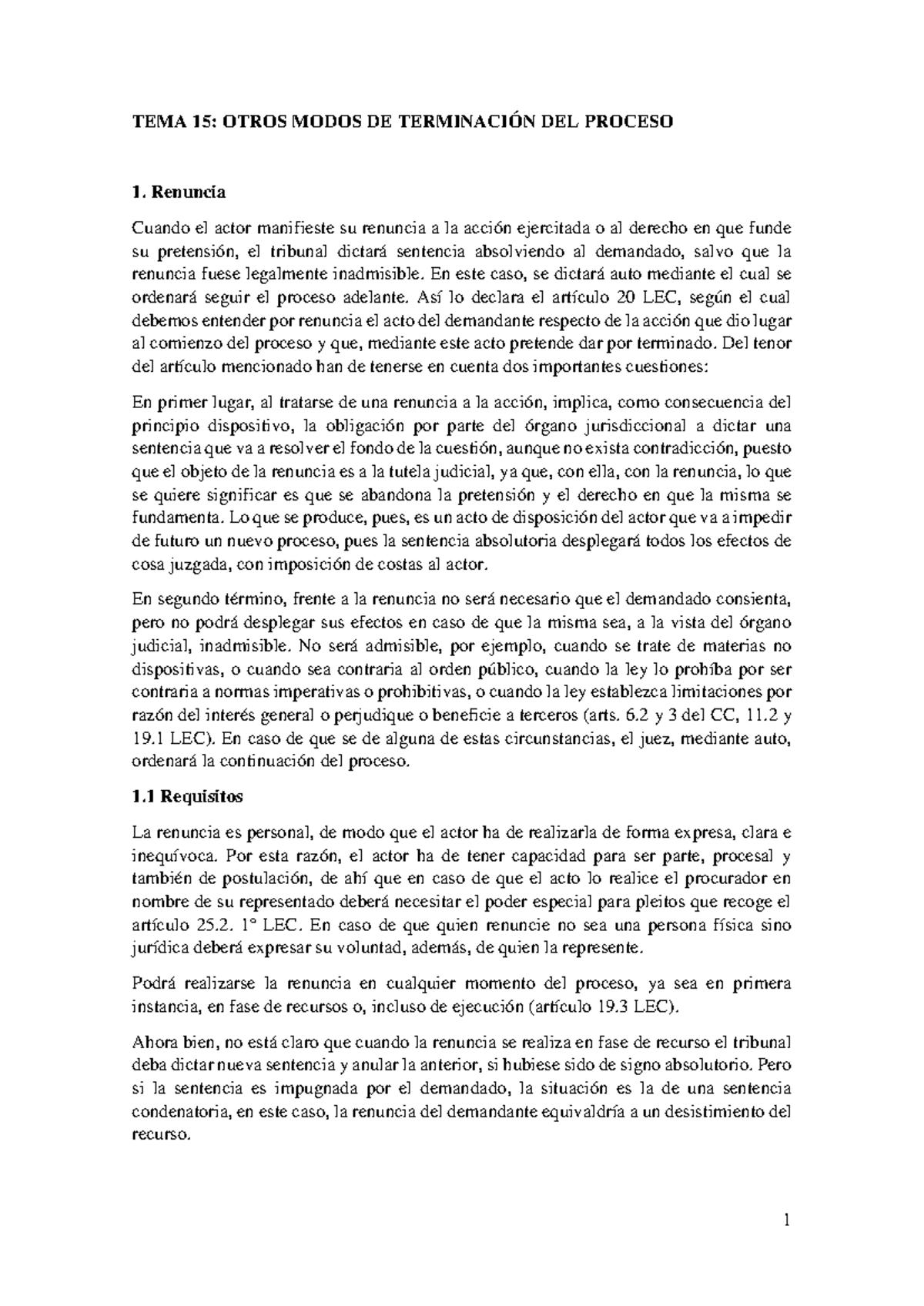 TEMA 15 otros modos de terminacion del proceso - TEMA 15: OTROS MODOS ...