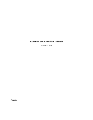 Lab #1 Physics 2 - Experiment 2. Coulomb's Law Lab. 2. Data Time, t [s ...