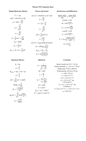 Physics NYA Course Outline - JOHN ABBOTT COLLEGE Science Program (200 ...