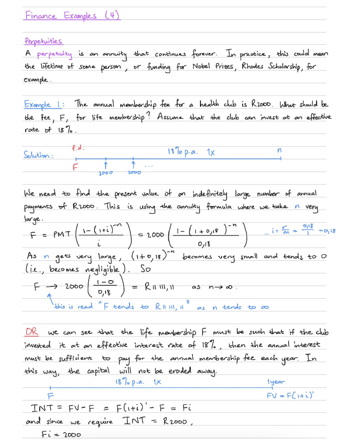 1.9. Finance Examples _4_ - MAM1010F - Studocu