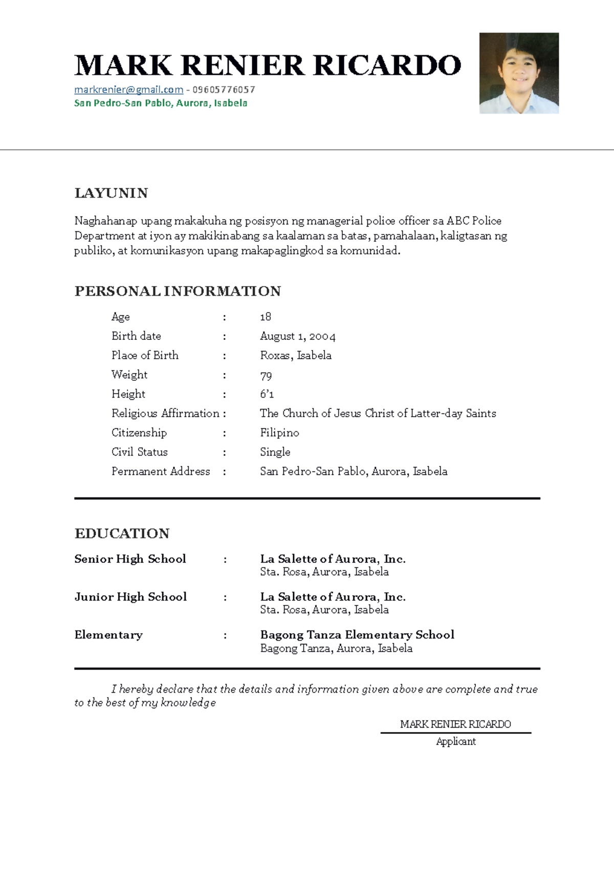 11 quartz resume - dsdfghjkl;,mlnbvcdrs - MARK RENIER RICARDO markrenier@gmail - 09605776057 San ...