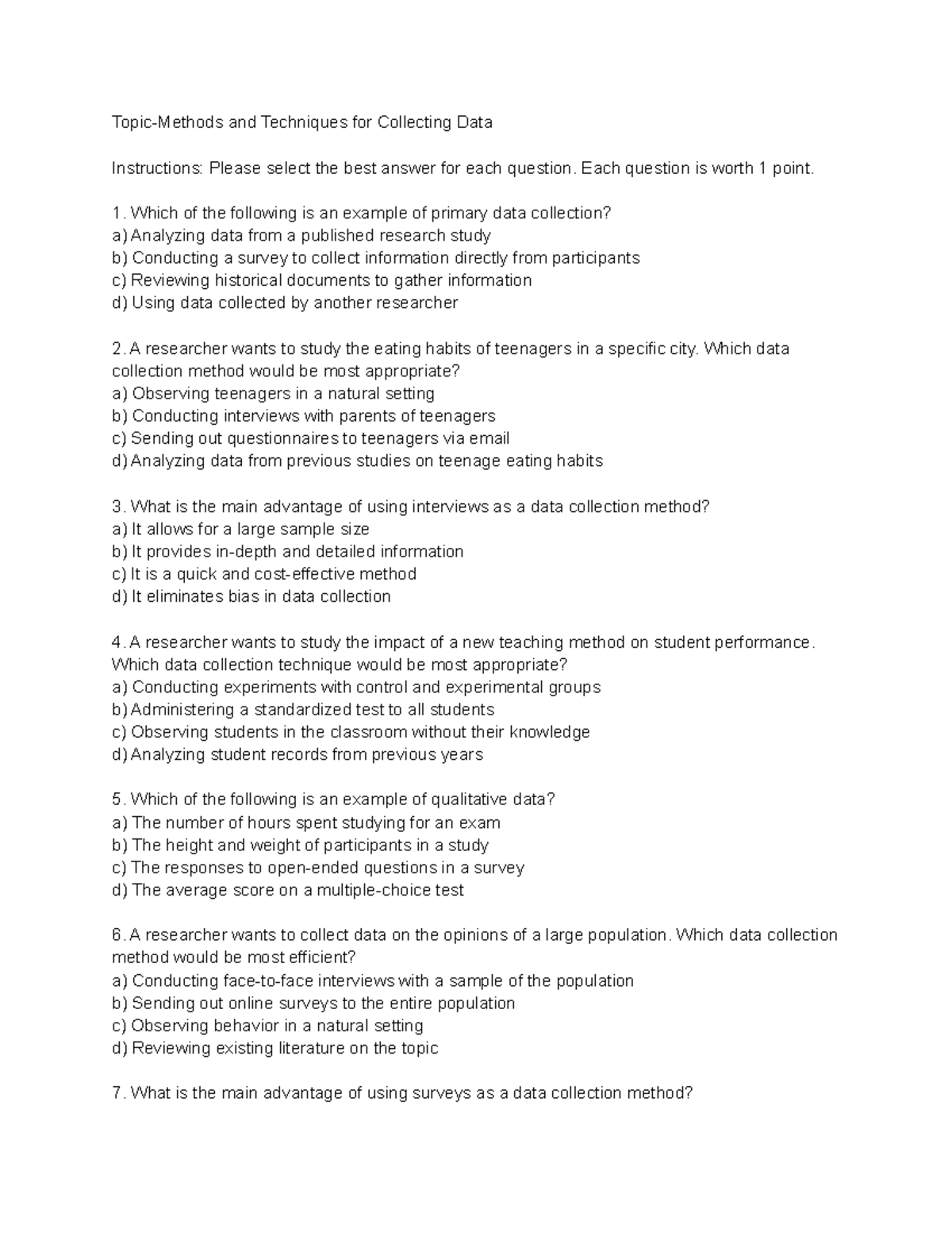Untitled document (40) - Topic-Methods and Techniques for Collecting ...