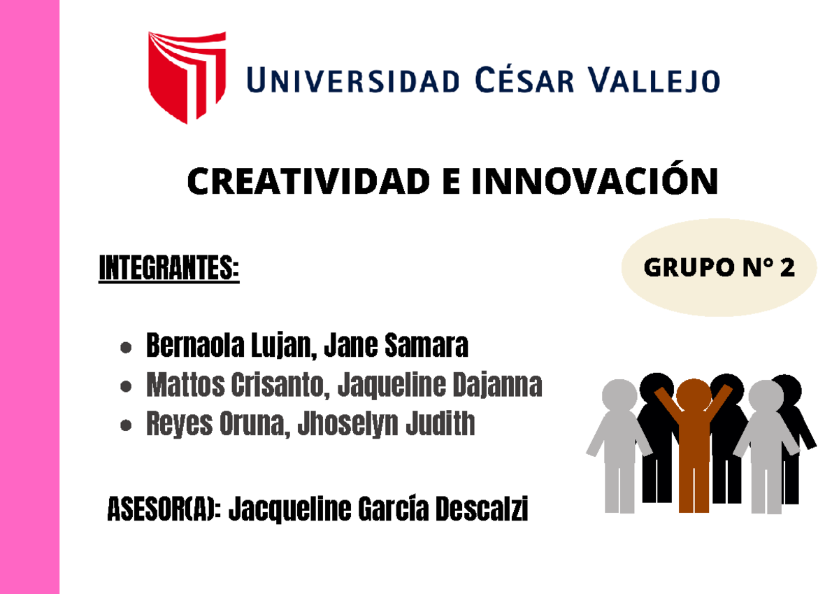 Creatividad E Innovacion - CREATIVIDAD E INNOVACIÓN Bernaola Lujan ...