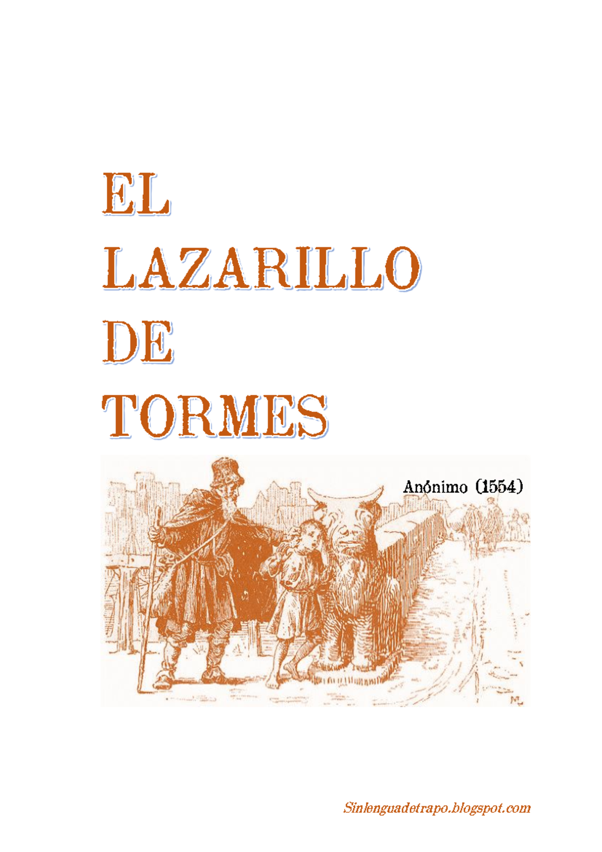 El Lazarillo de Tormes - libro pdf - 1 Anónimo (1554) Tratado primero ...