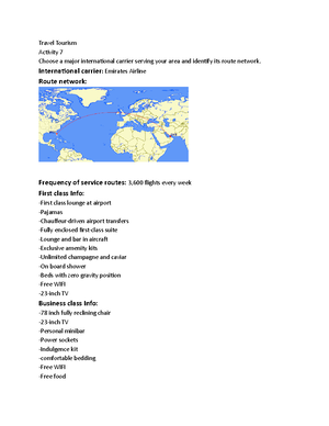 (3)AICE Travel and Tourism Key 1 - AICE Travel and Tourism RECORRECT ...