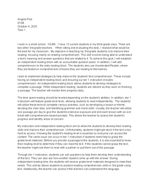 Task 2 New Revision Angela Post - Angela Post Task 2 New Revision 03/30 ...