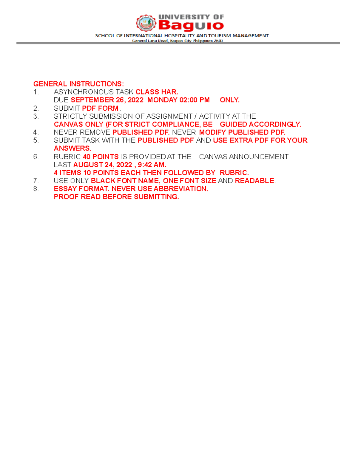 HAR Assignment 3 Risk Management as Applied to Safety and Security and ...