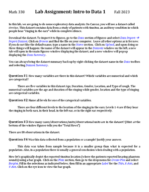 8.3 Types of Outliers in Linear Regression - Math 338 Statistics ...