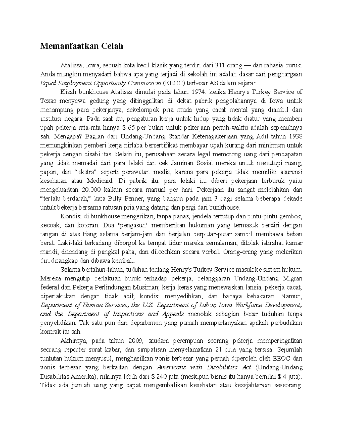 Resume Chapt 1 Rizki Amelia Sari 2019 80073 - Memanfaatkan Celah ...