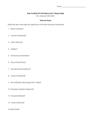 Unit 2 age of explorationa and colonization - Unit 2: Age of ...