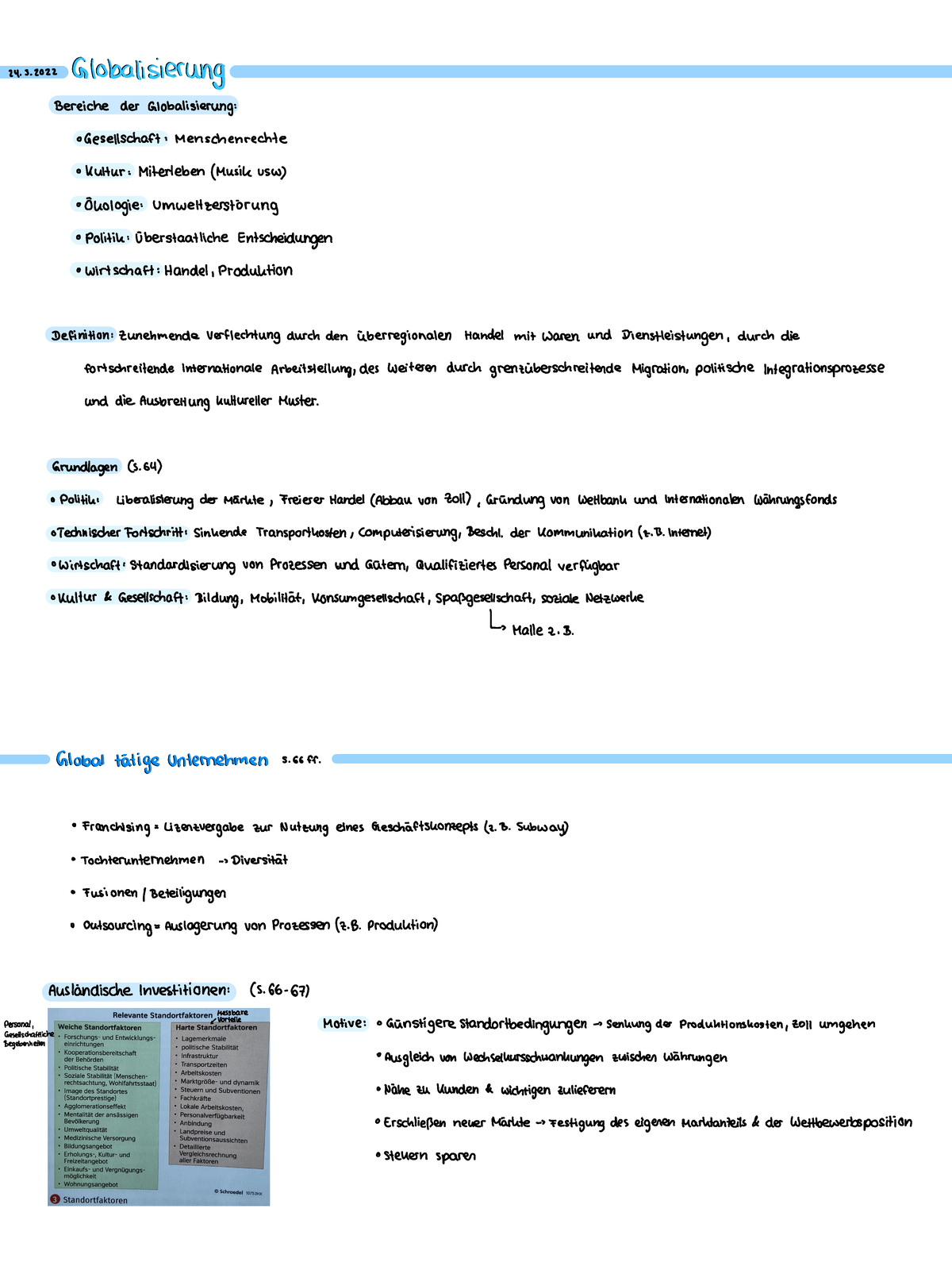 Geographie Globalisierung - Allgemeine Physische Geographie I: Exogene ...