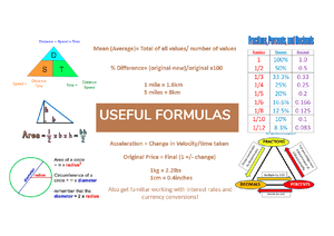 UCAT QR Formulas - this is a ucat revision plan i have made - UCAT ...