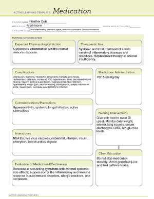 Toradol - drug cards - ACTIVE LEARNING TEMPLATES Medication STUDENT ...