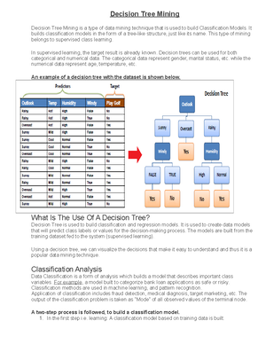 Unit 4 5 dmdw - Uni 4 5 - Dataware house and mining - Studocu