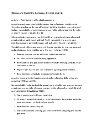 Unit-2d Checklist - Unit 2D -Assignment Checklist EVERYTHING YOU ...