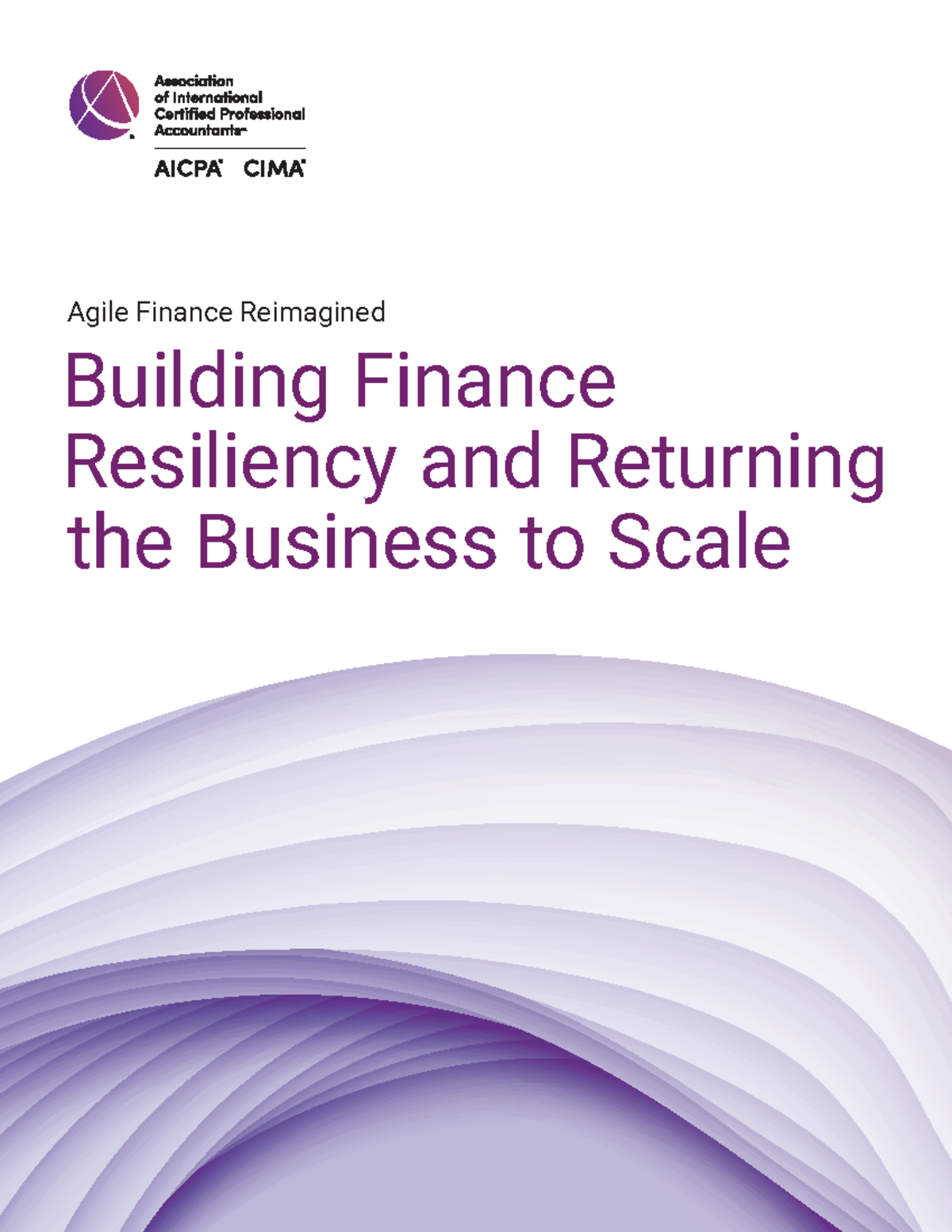 Agile finance building finance resiliency and returning the business to ...