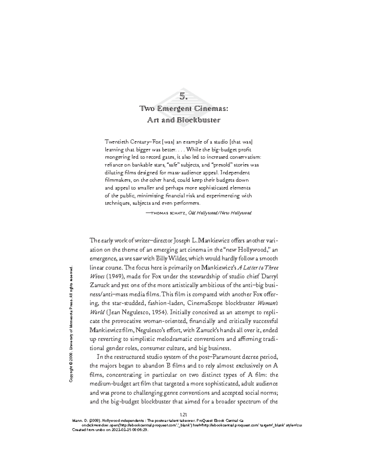 Saggio su Zanuck anni 4050 - The early work of writer–director Joseph L ...