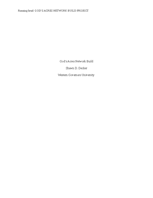 SDecker Task2-it capstone Task 2 proposal - Running head: God’s Acres ...