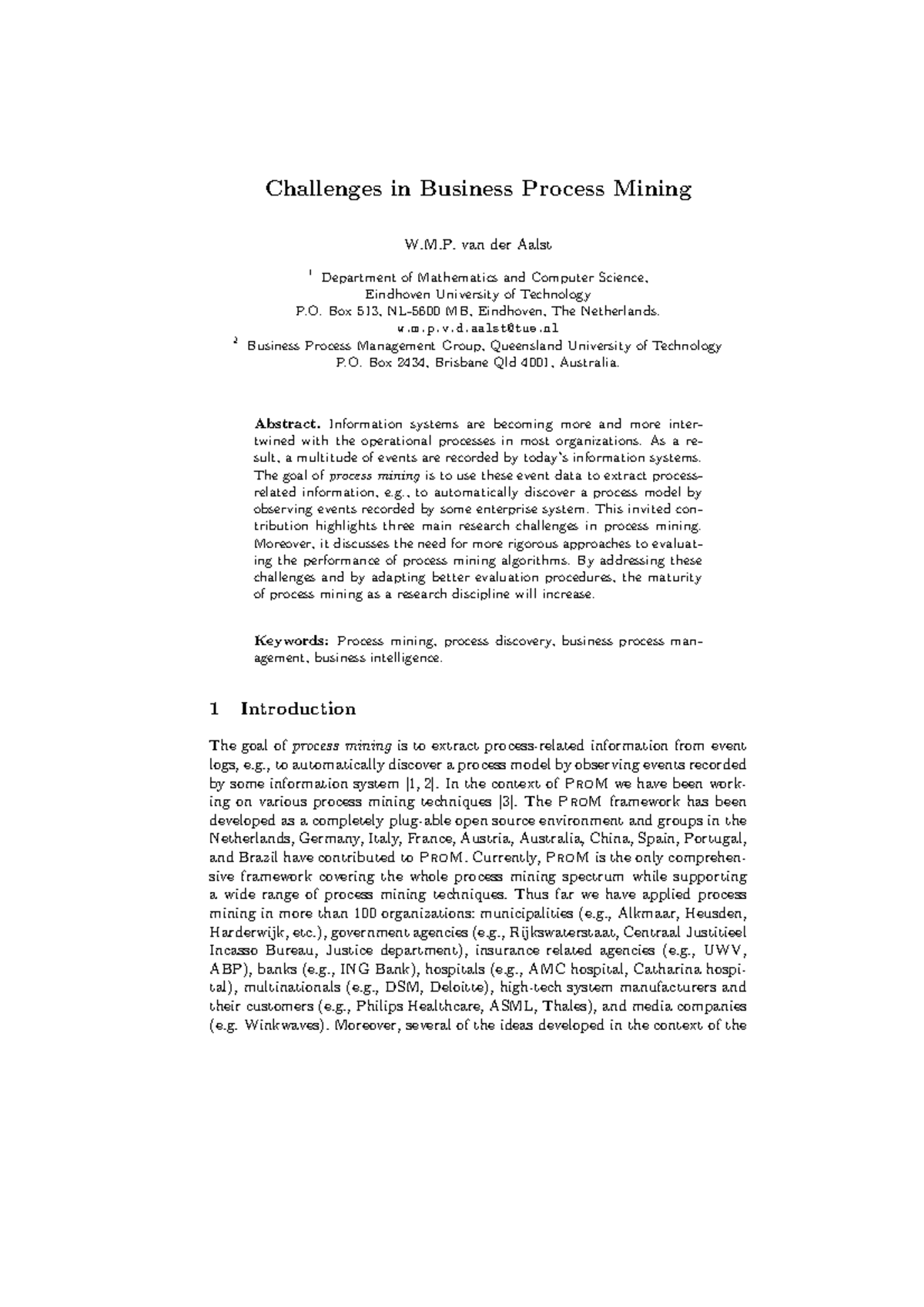 06-Challenges in Business Process Mining - van der Aalst - 2010 ...