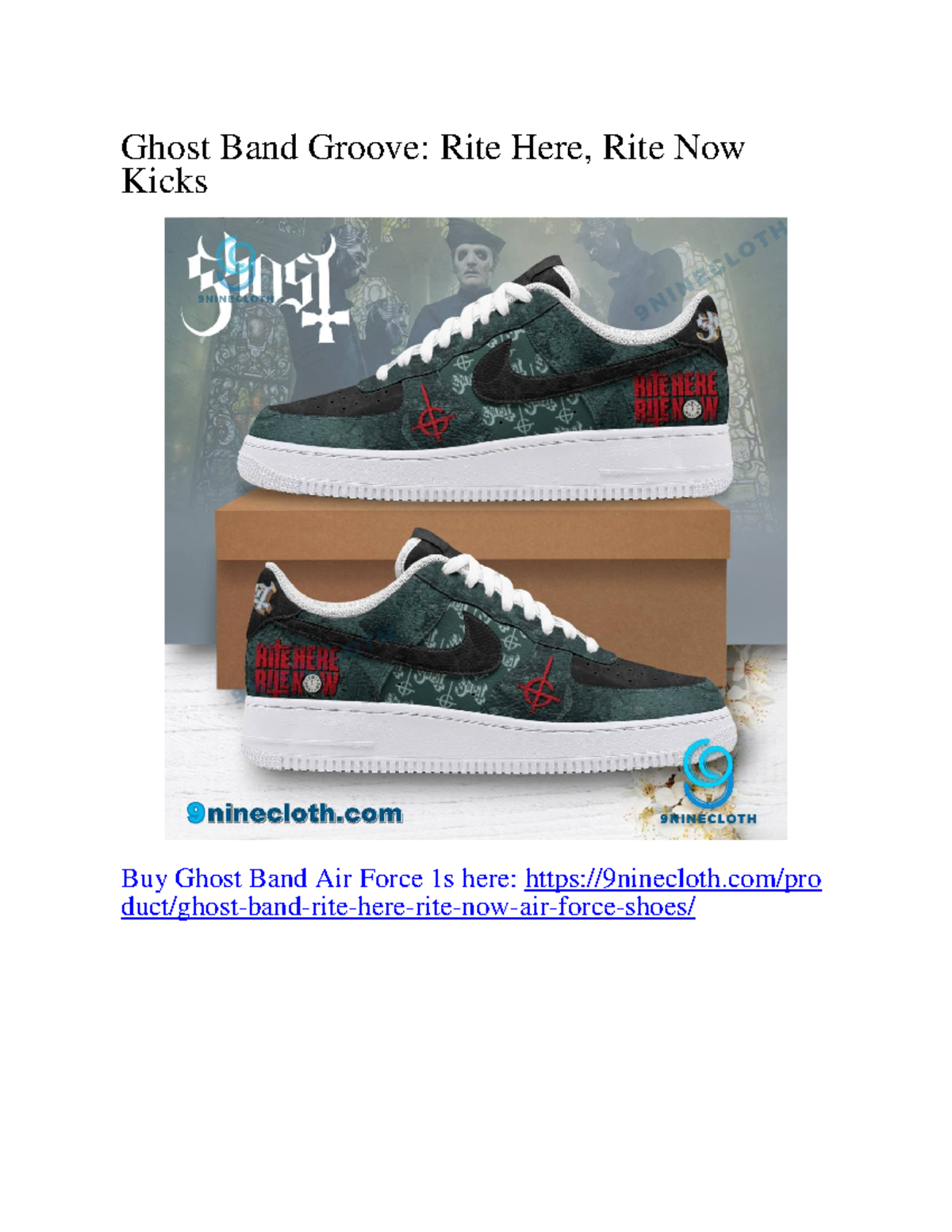 Ghost Band Groove Rite Here Rite Now Kicks - IBUS 300 - Ghost Band ...