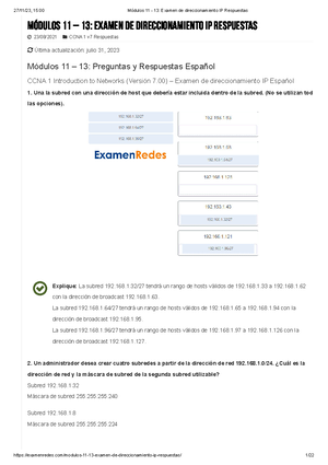 Cybersecurity Essentials v1.1 Examen Final Español - Examenes Cisco ...