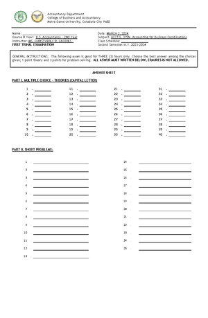 QUIZ Acctg 121 - quiz - The law regulating the practice of accountancy in the Philippines A ...