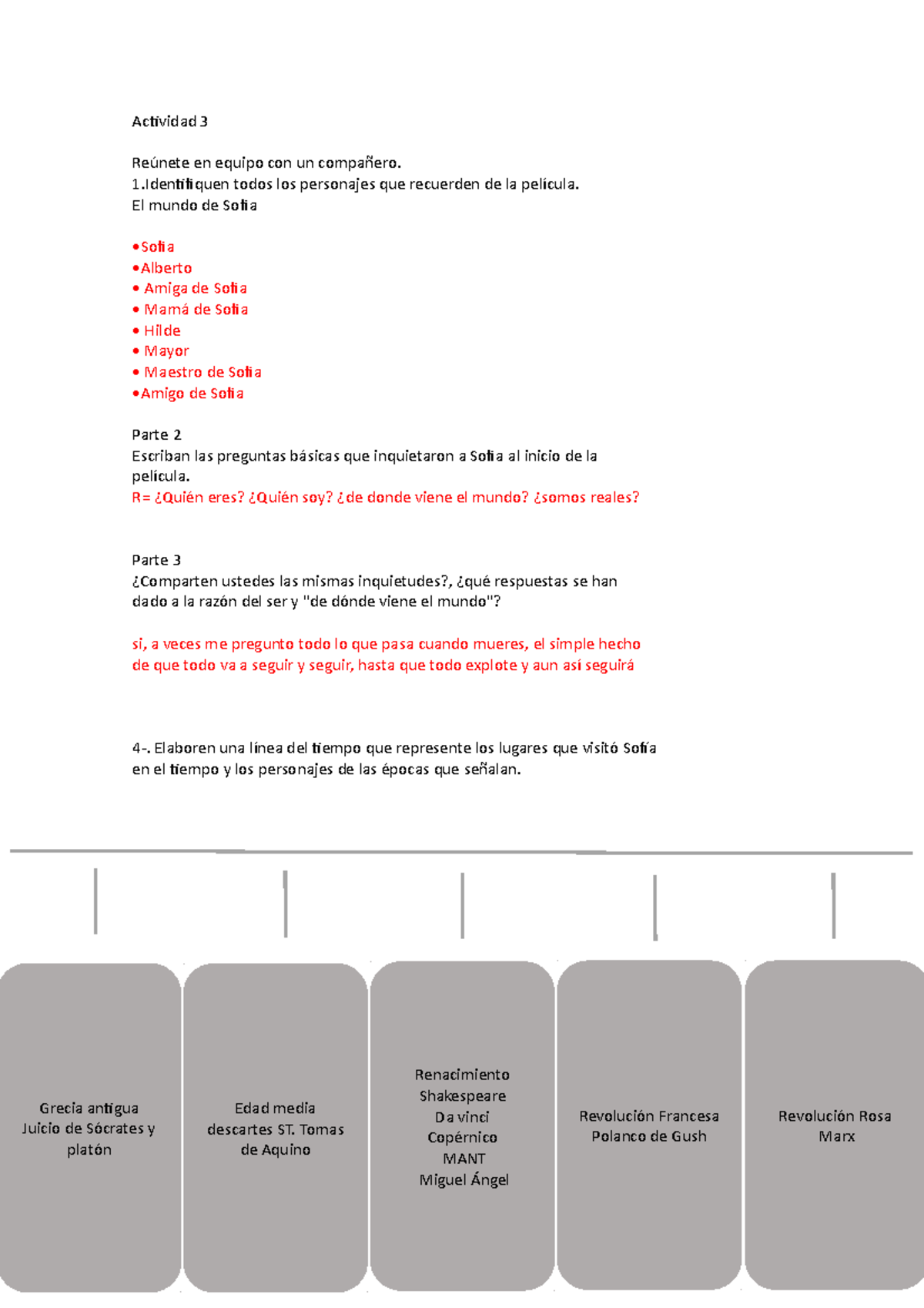 Actividad 3 conceptos y dilemas - Actividad 3 Reúnete en equipo con un ...